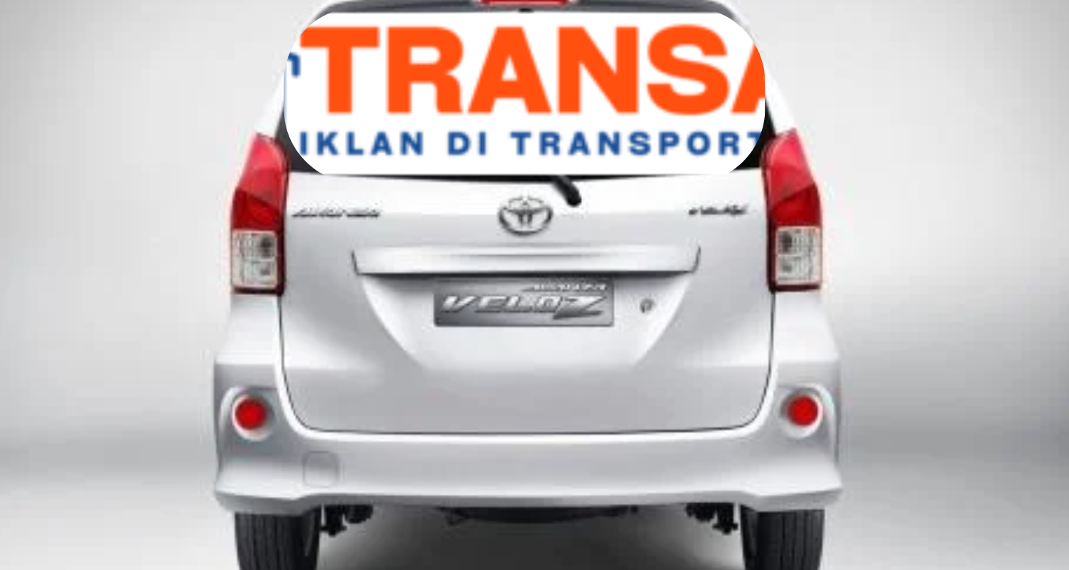 Mobil Branding - Back Window - Iklan di Transportasi Umum